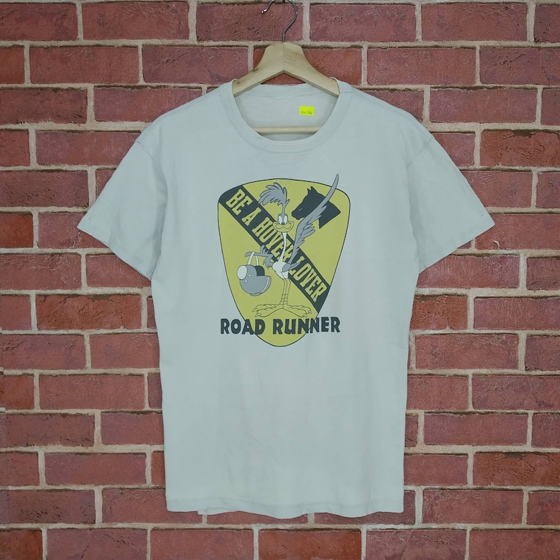 Rare Road Runner Animated Cartoon Looney Tunes Promo T-shirt Medium ...