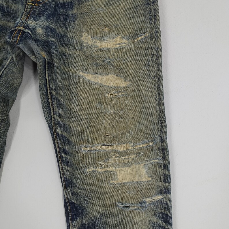 Vintage 90s Denime Orizzonti Japan Denim Jeans Button Style ...