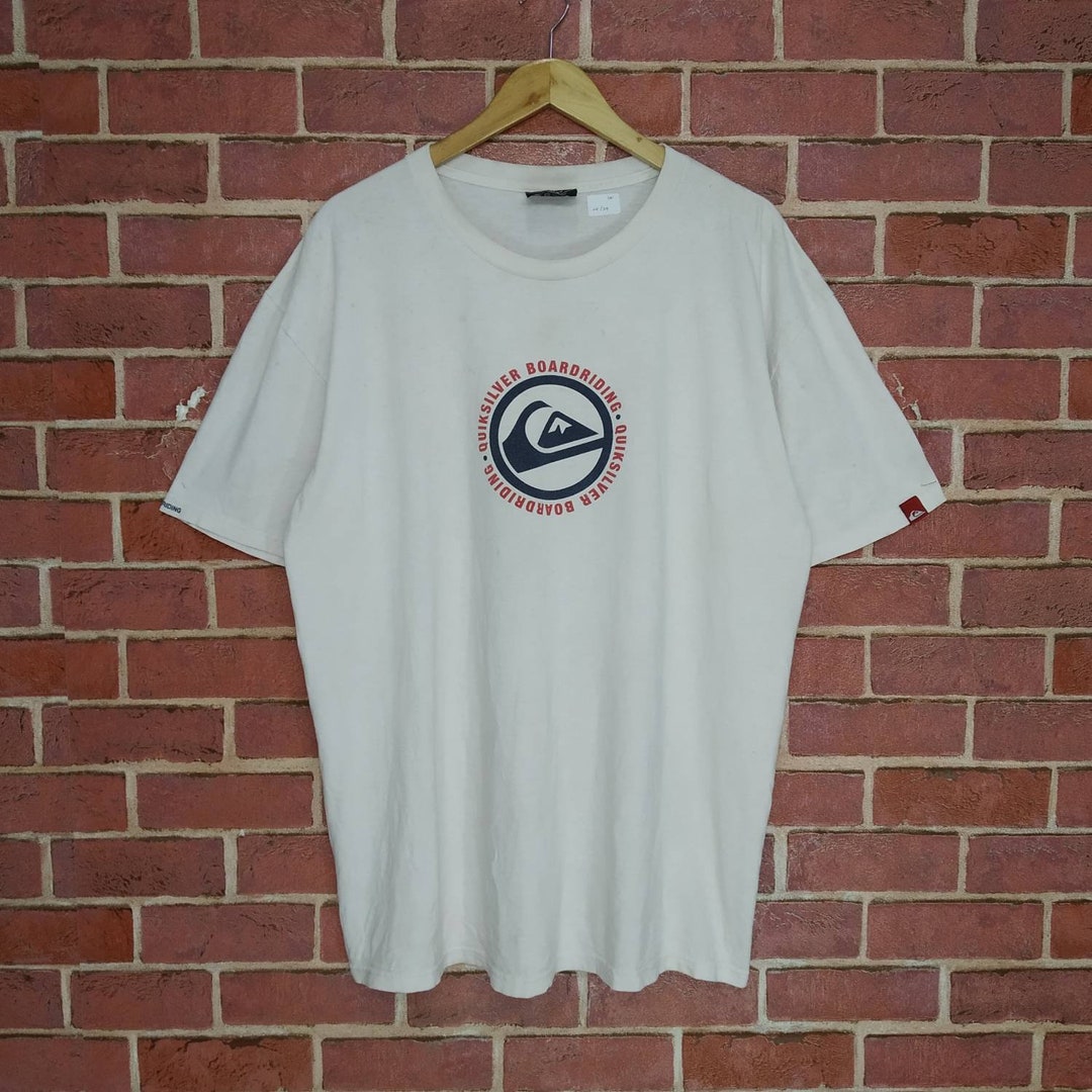 Quicksilver Logo Surf Surfing Surfboards T-shirt Size XL - Etsy