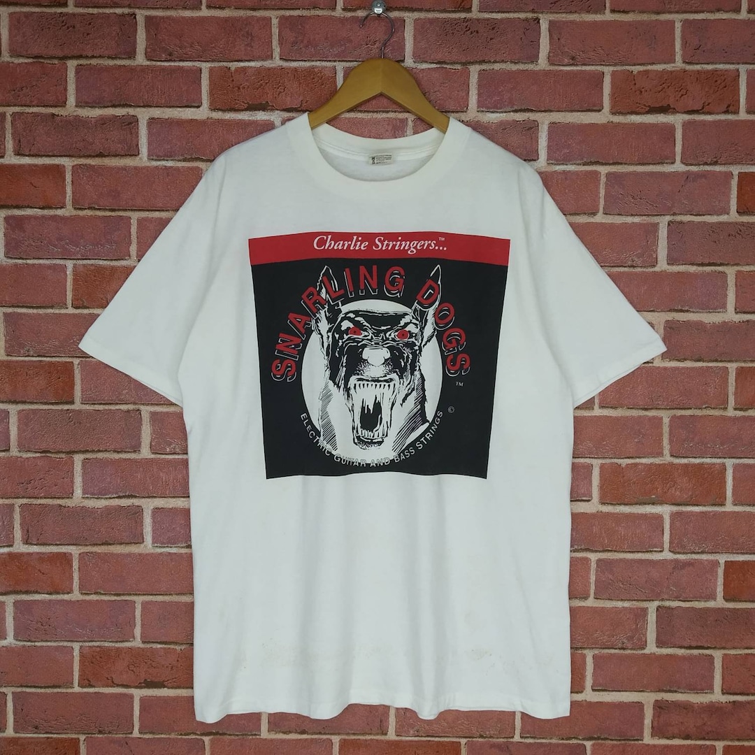 Rare!! Charlie Stringers Snarling Dogs Unisex T-shirt - Etsy