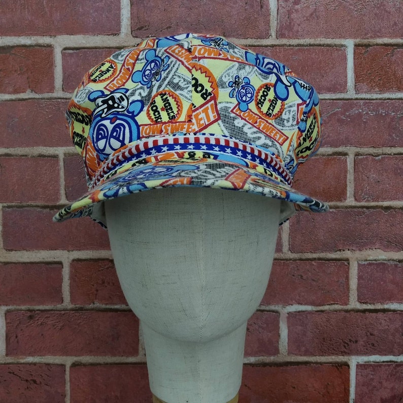 Rare!! Colourful Style Cute Cartoon Trucker Cap Nice Design Cap - Etsy