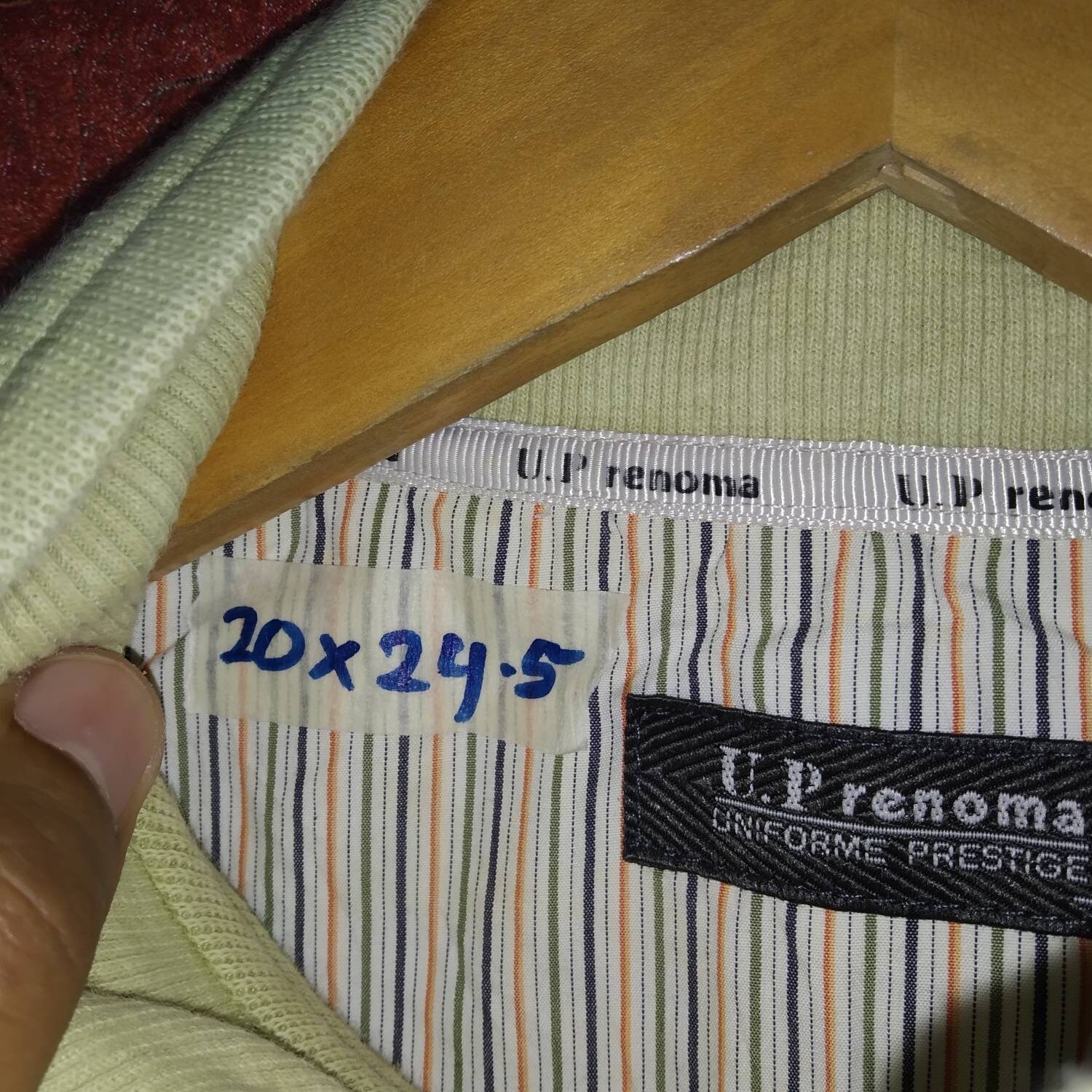 Rare U.P Renoma Embroidery Logo Half Zipper Sweatshirt Small - Etsy