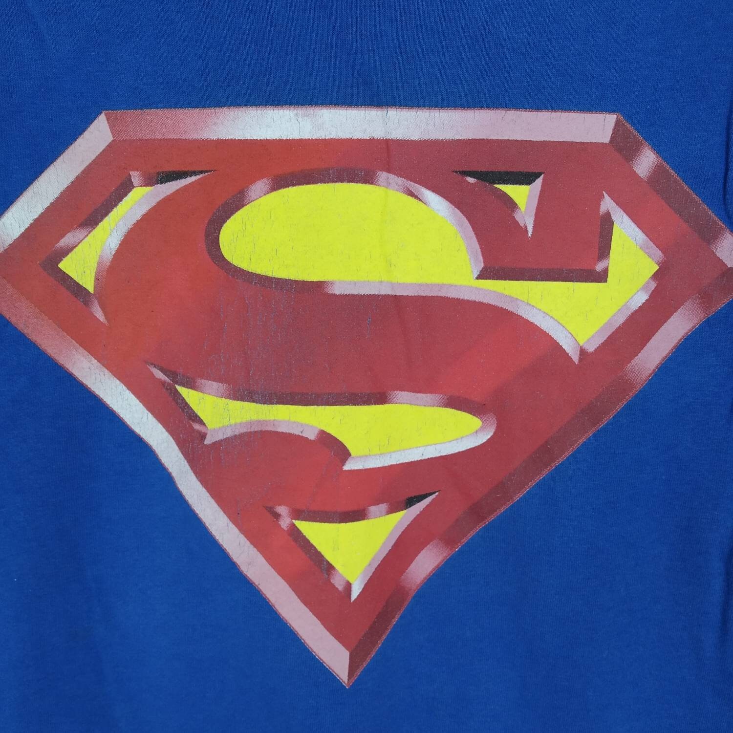 Vintage Superman Superhero Logo T-shirt - Etsy