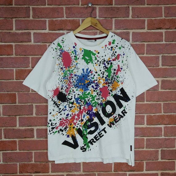 Rare!! Vision Street Wear Nice Design T-shirt Unisex … - Gem