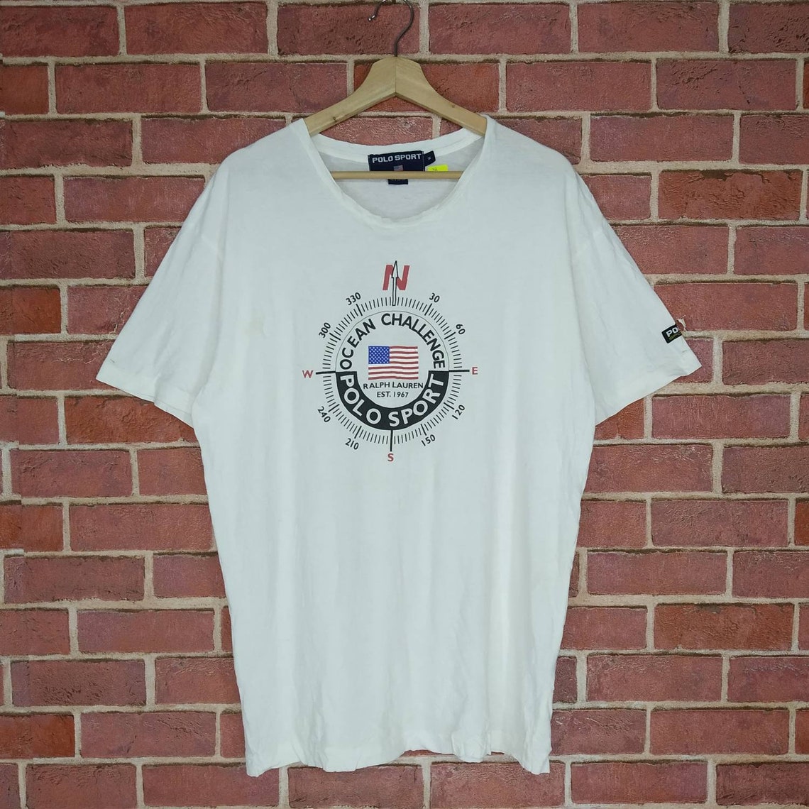 Vintage Polo Sport Ralph Lauren Polo Sport Ocean Challenge T-shirt ...