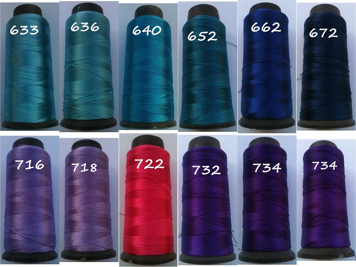 10 Viscose Rayon Art Silk Crochet Knitting Thread Yarn - Etsy
