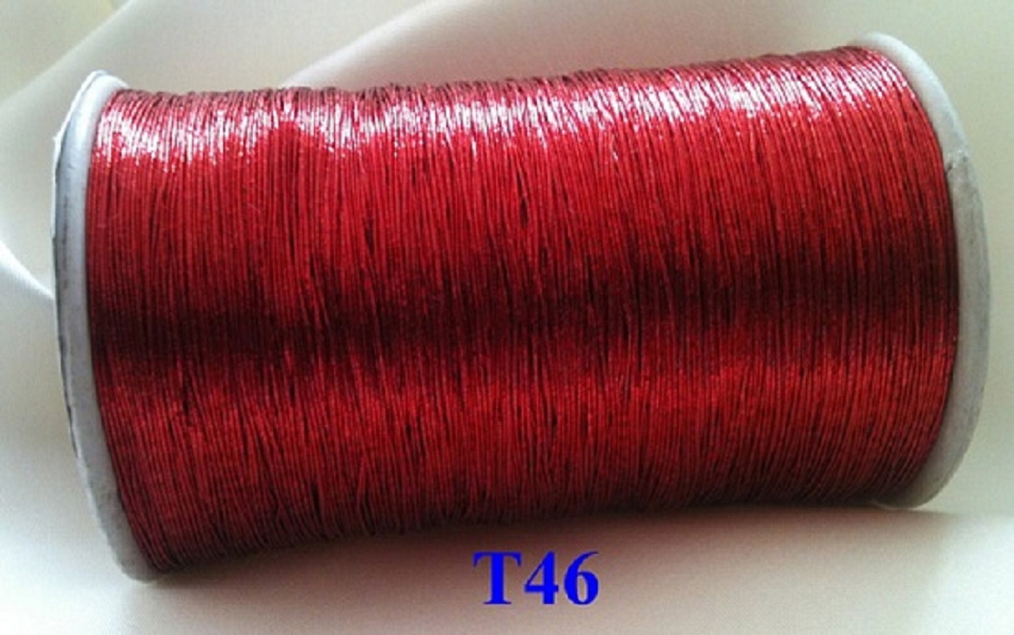 10 X Metallic Thread Yarn Spools Golden Metallic Thread - Etsy