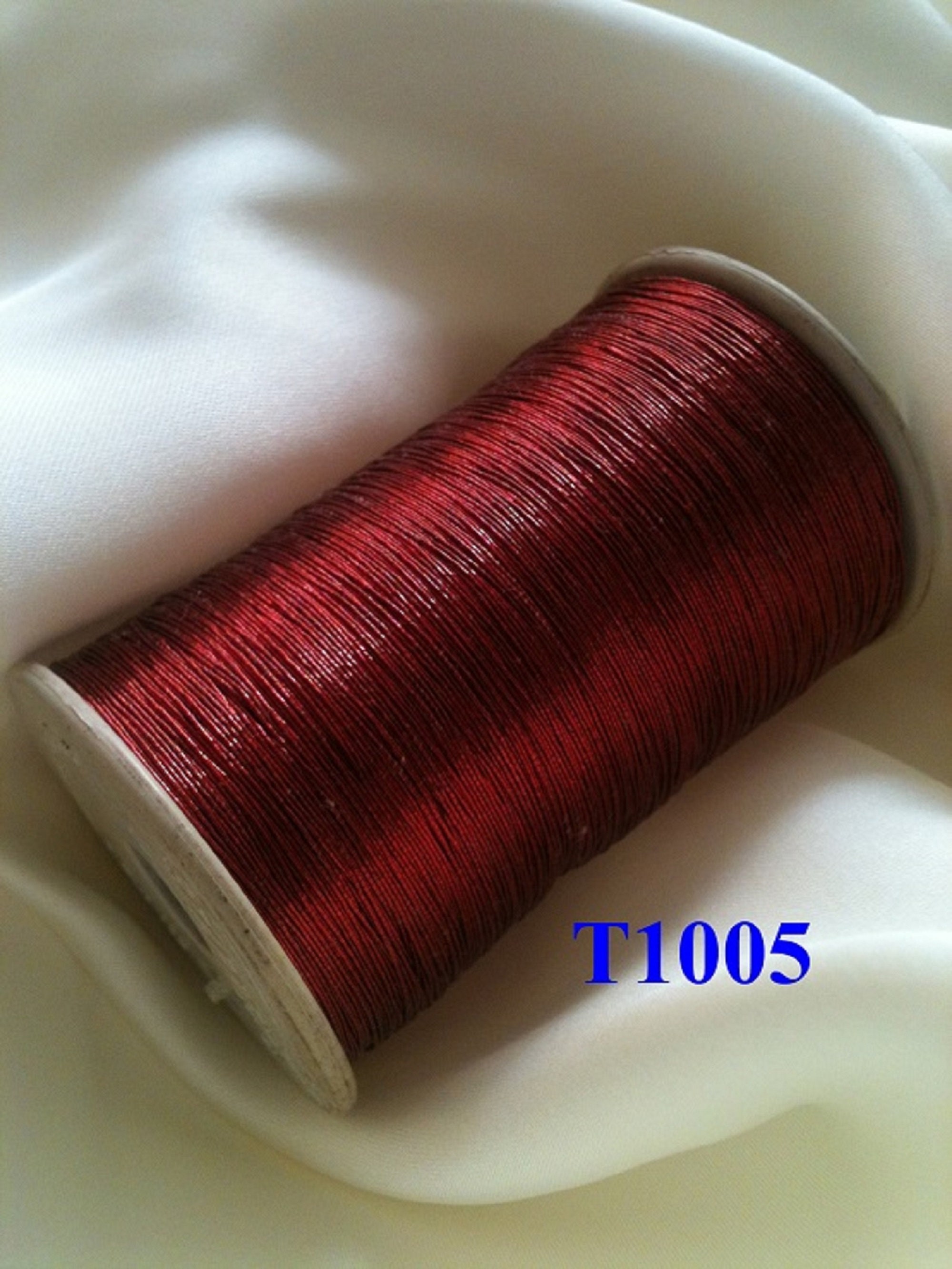 10 X Metallic Thread Yarn Spools Golden Metallic Thread - Etsy