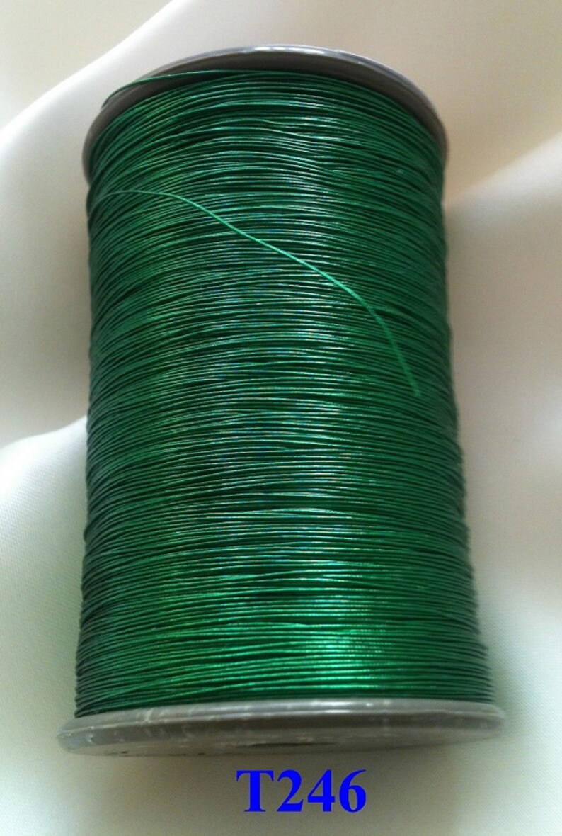 10 X Metallic Thread Yarn Spools Golden Metallic Thread - Etsy