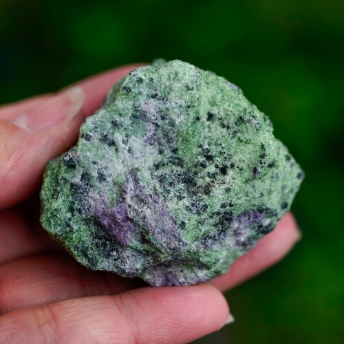 Large Raw Ruby Fuchsite Rough Crystal - Etsy