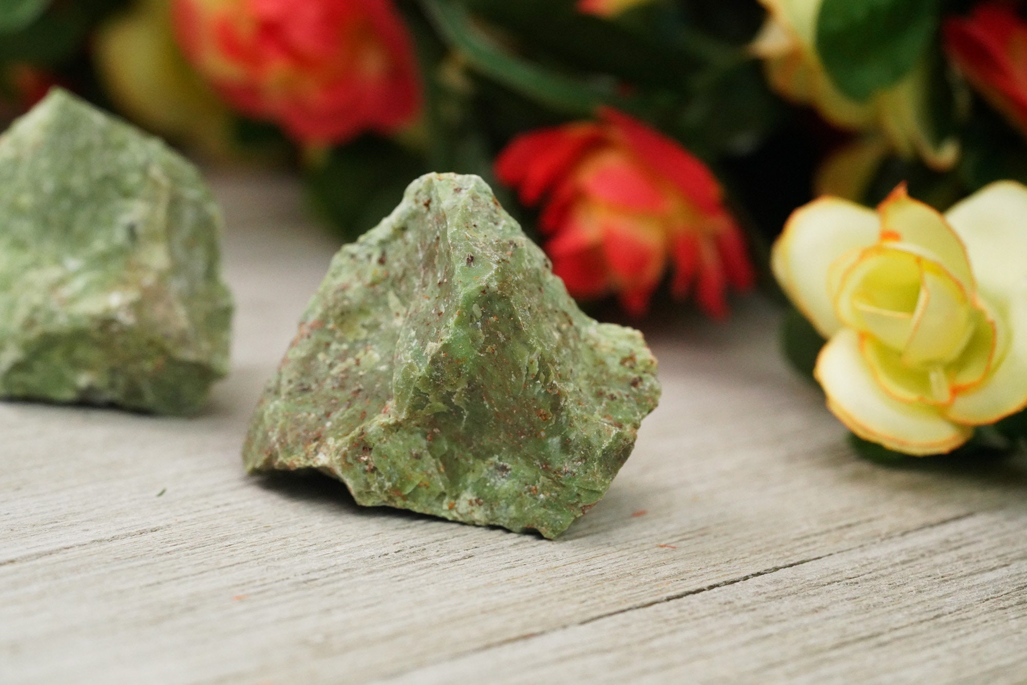 Large Raw Green Opal Rough Crystal | Etsy