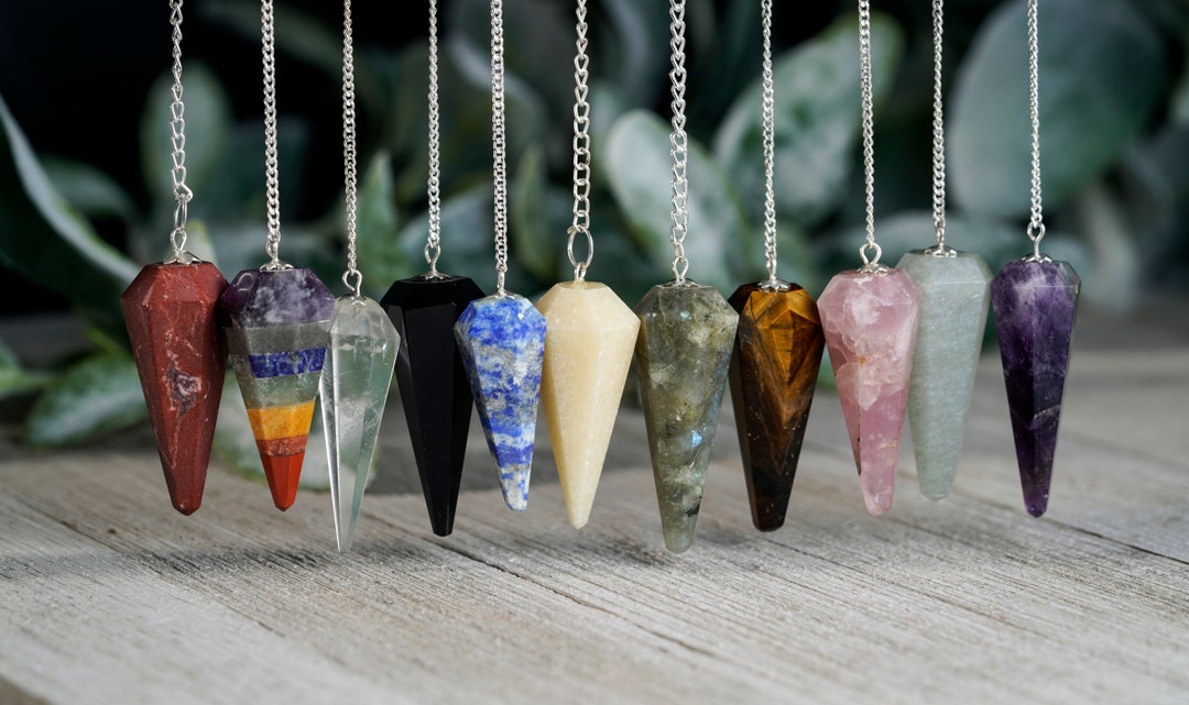 Crystal Pendulums - 10 Piece Wholesale Set - SELECT Type - Etsy