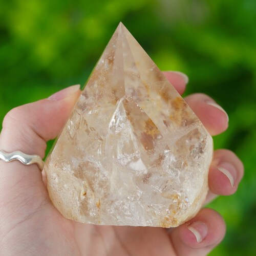 Large Clear Quartz Crystal Tower | Etsy