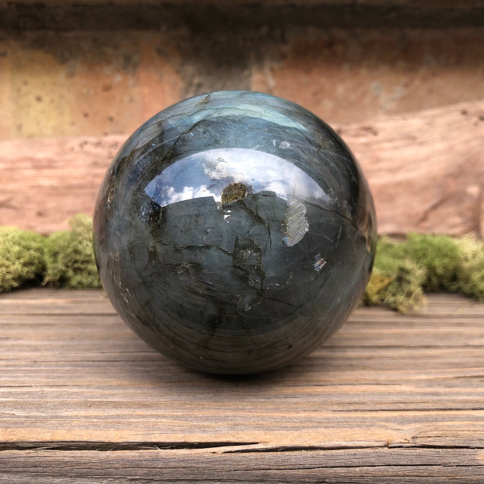 Labradorite Crystal Ball 60mm - Etsy
