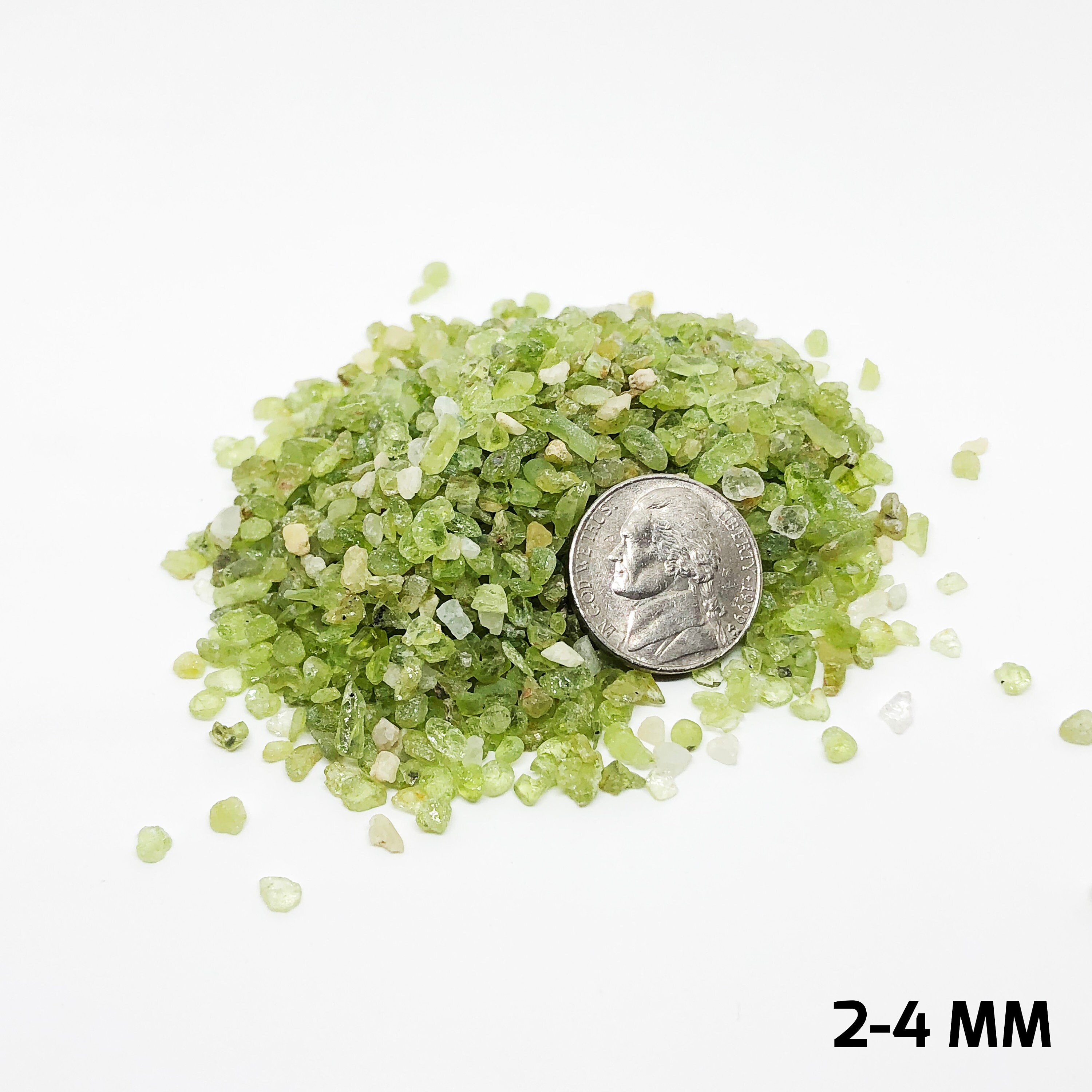 Crushed Peridot All SIZES Perfect for Orgone | Etsy