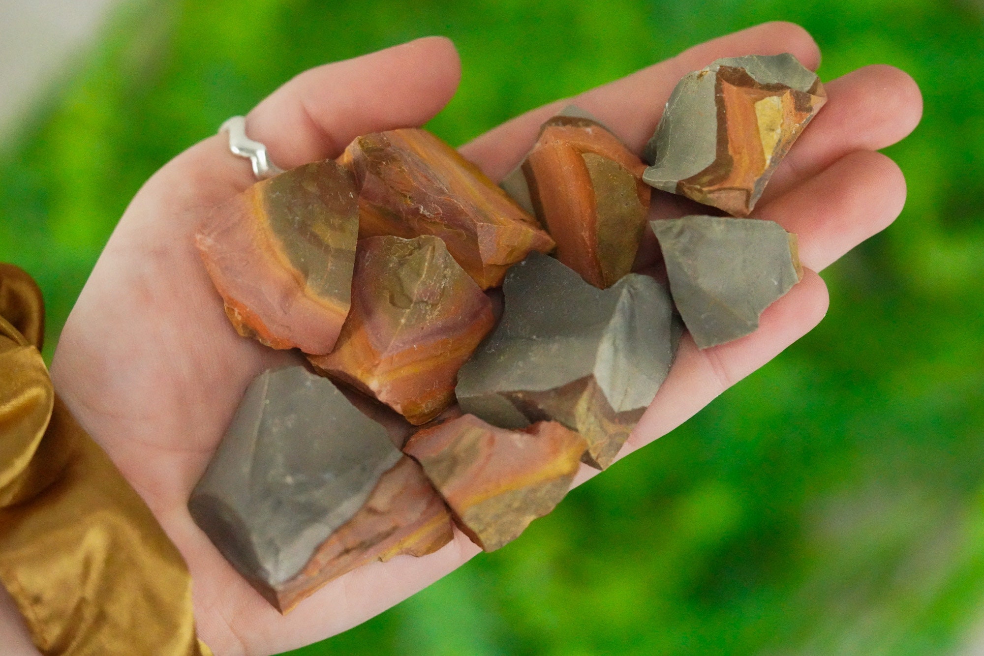 Small Raw Polychrome Jasper Rough Crystal desert Jasper - Etsy UK