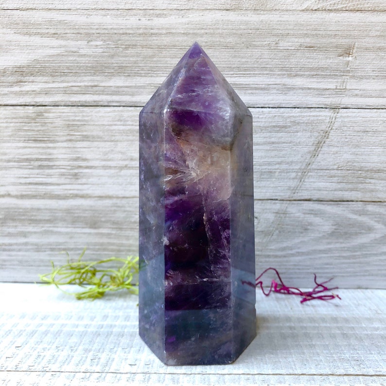 Large Dream Amethyst Crystal Tower | Etsy