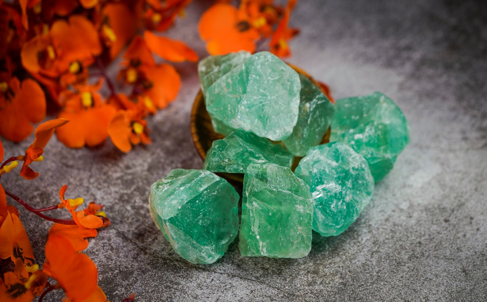 Large Raw Green Fluorite Stone - Etsy