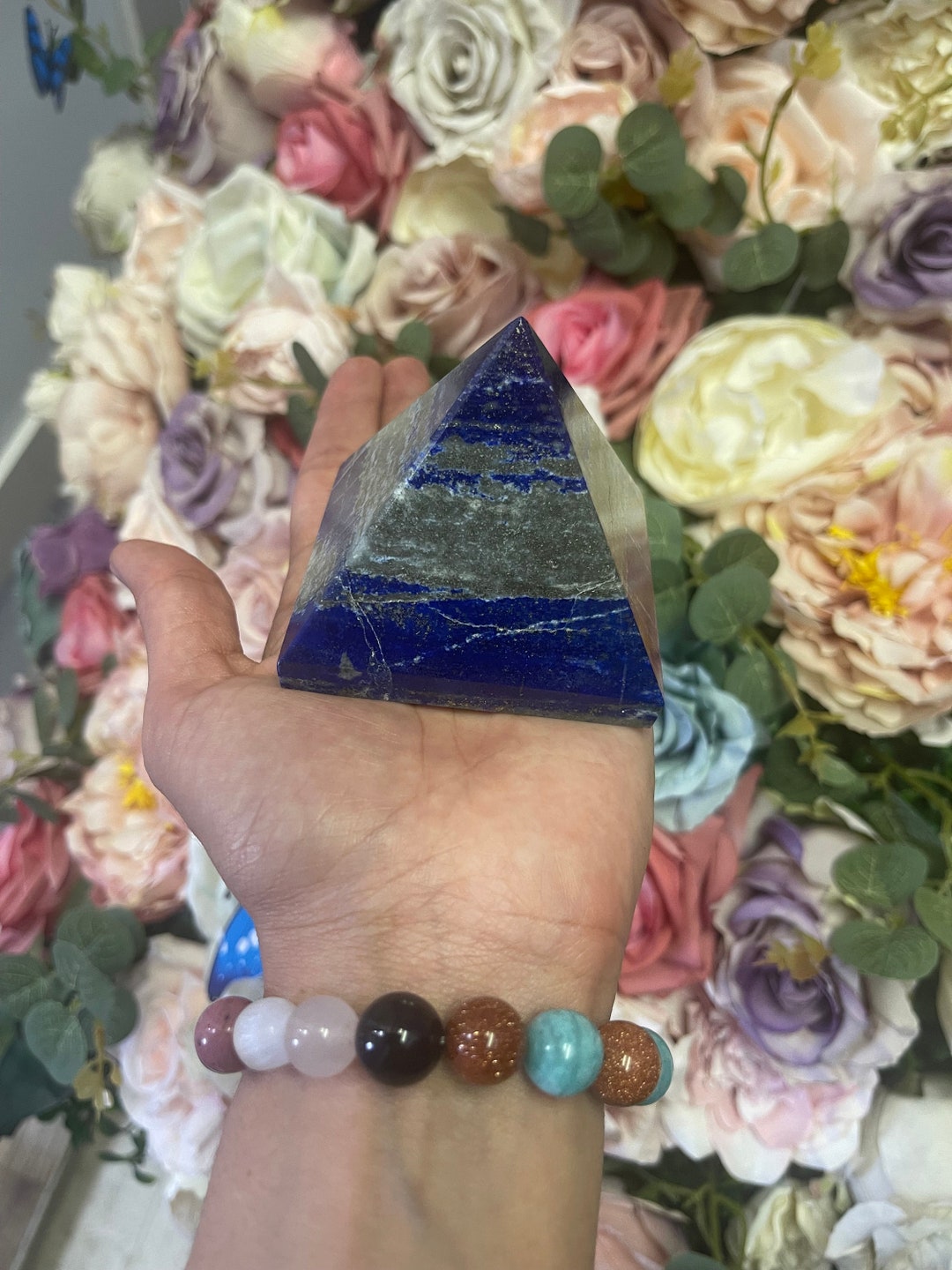 Large Lapis Lazuli Pyramid - Etsy