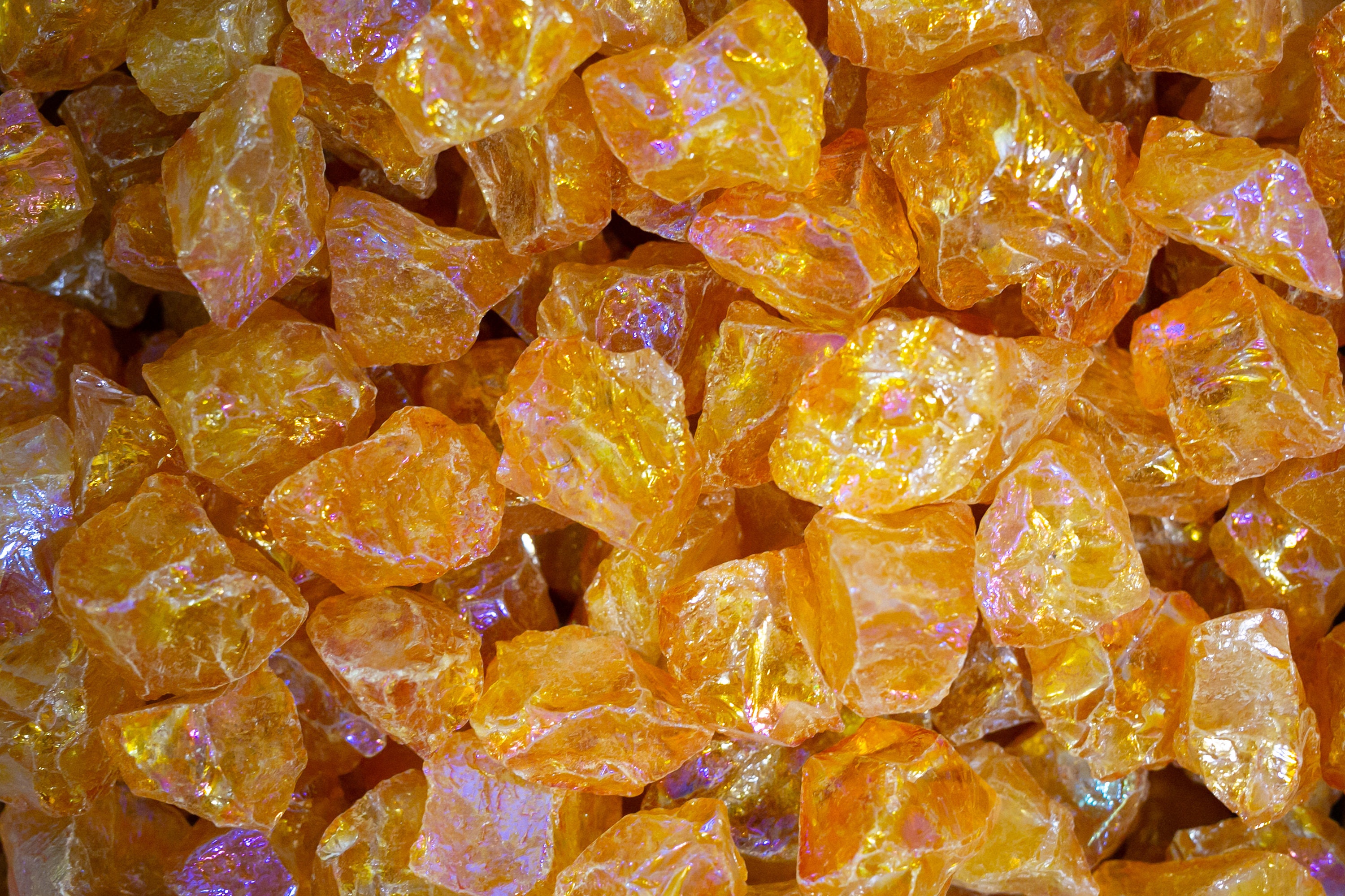 Raw Orange Aura Quartz rough Aura Quartz Crystal - Etsy