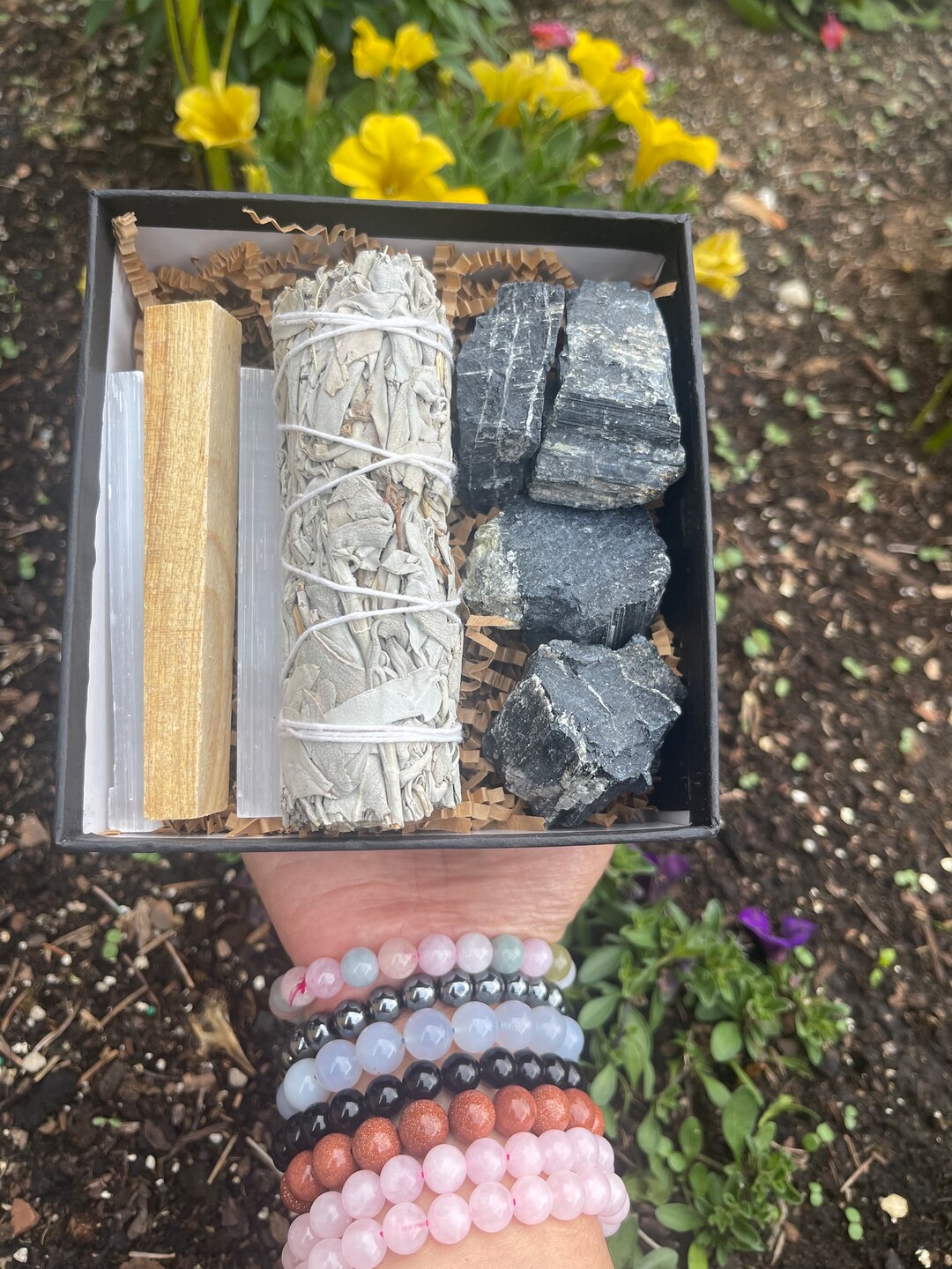 PROTECT Your HOME -purify and Shield Home Kit- 8 Piece Crystal Kit - Etsy