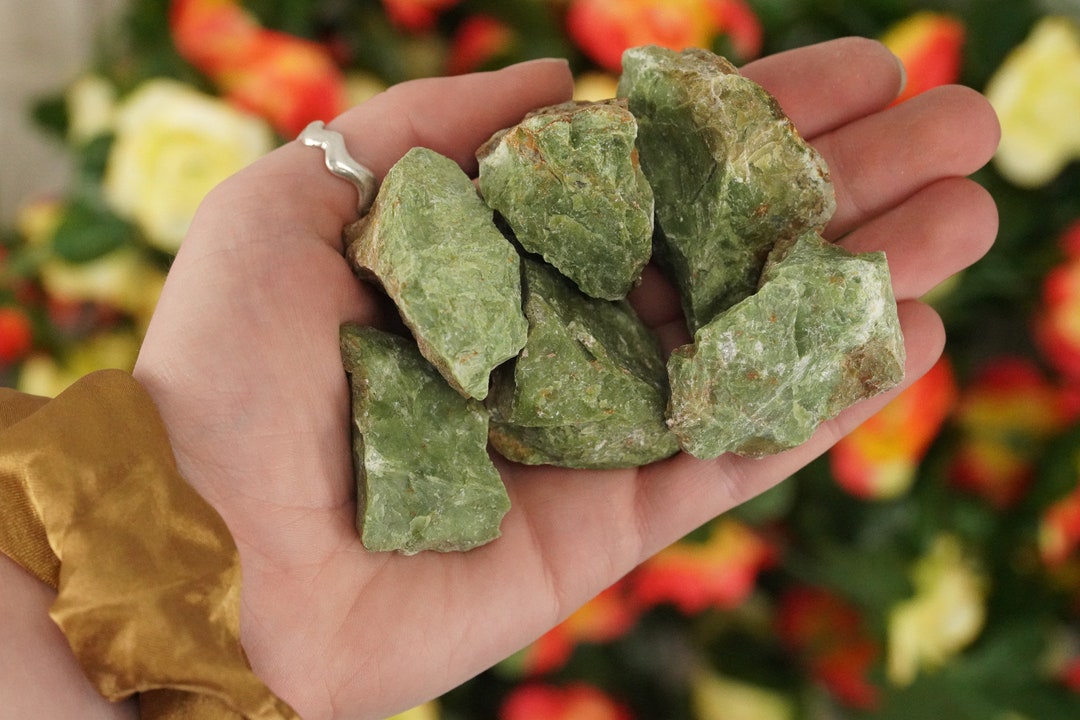 Small Raw Green Opal Rough Crystal - Etsy