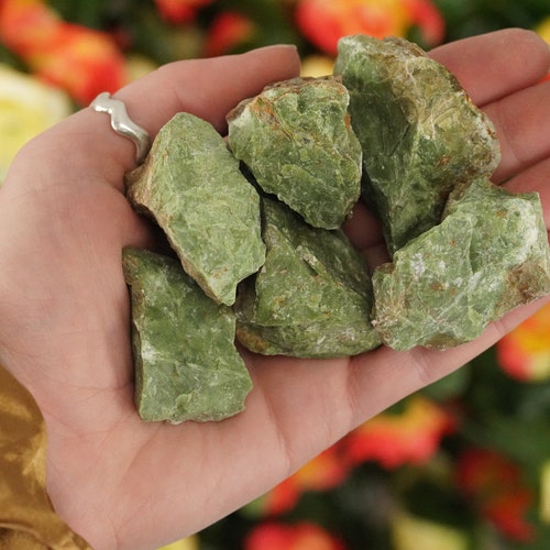 Large Raw Green Aventurine Rough Crystal - Etsy