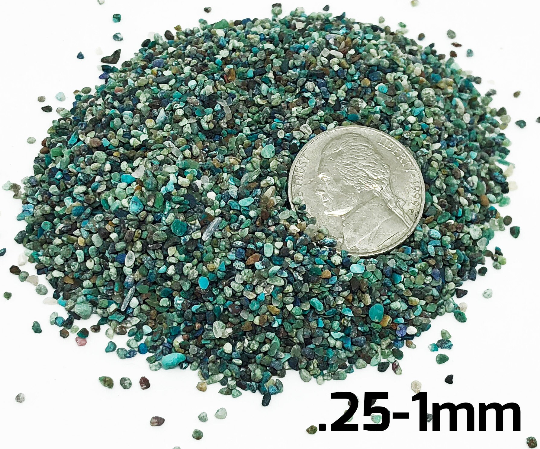 Crushed Phoenix Turquoise All SIZES Perfect for Orgone - Etsy