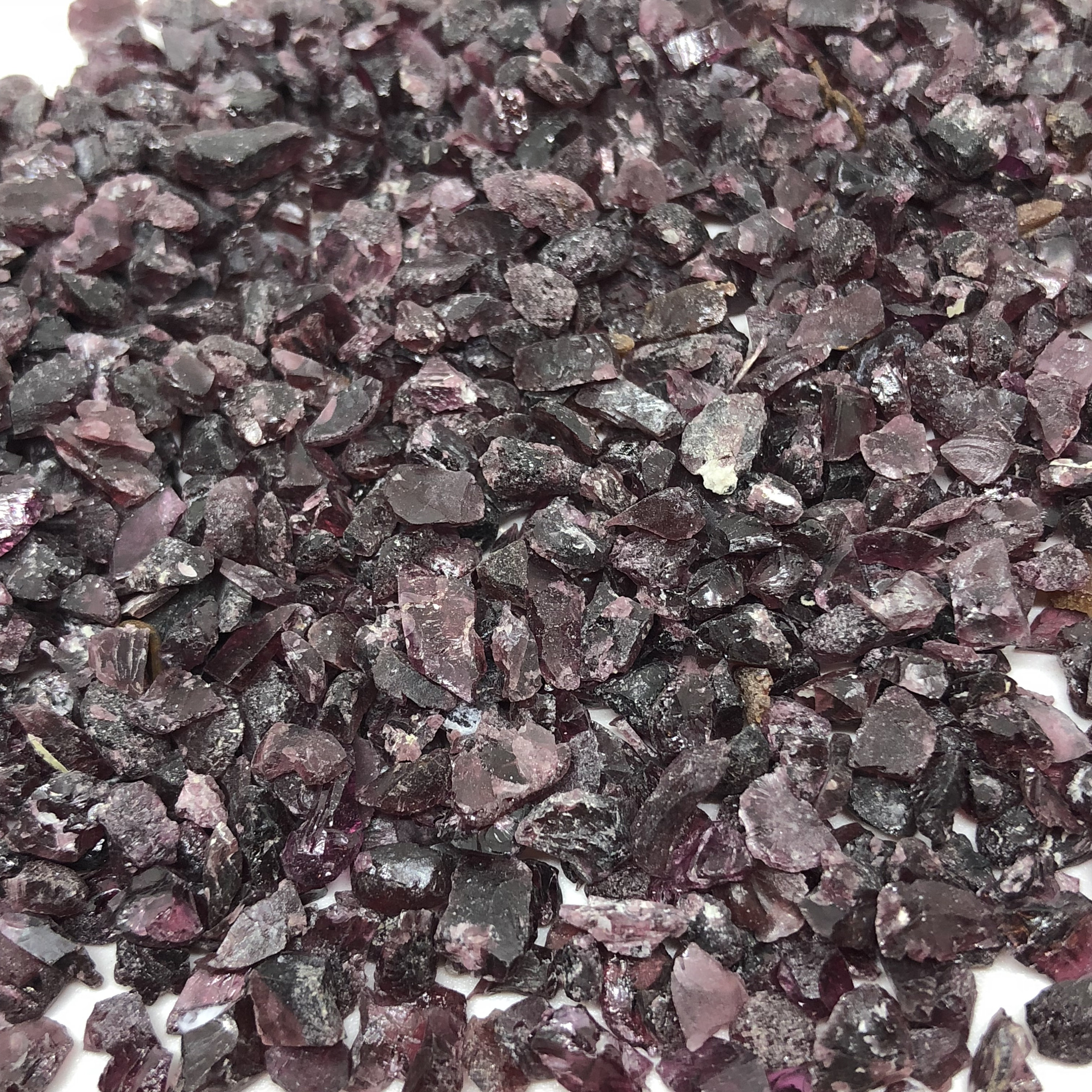 Crushed Garnet ALL SIZES Garnet Powder Garnet Gravel - Etsy UK