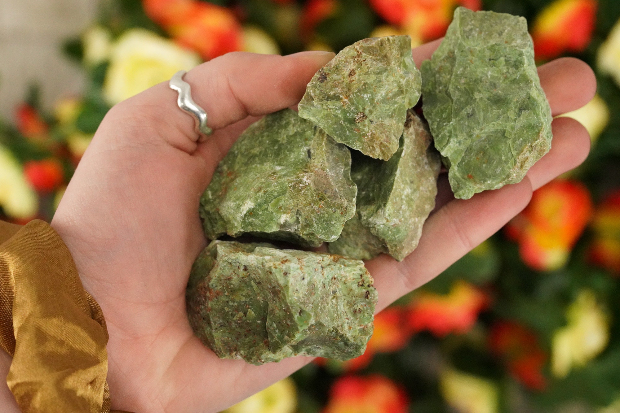 Large Raw Green Opal Rough Crystal - Etsy