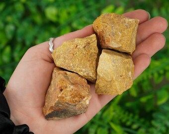 Large Raw Yellow Jasper Rough Crystal - Etsy Large Raw Yellow Jasper Rough Crystal - Etsy