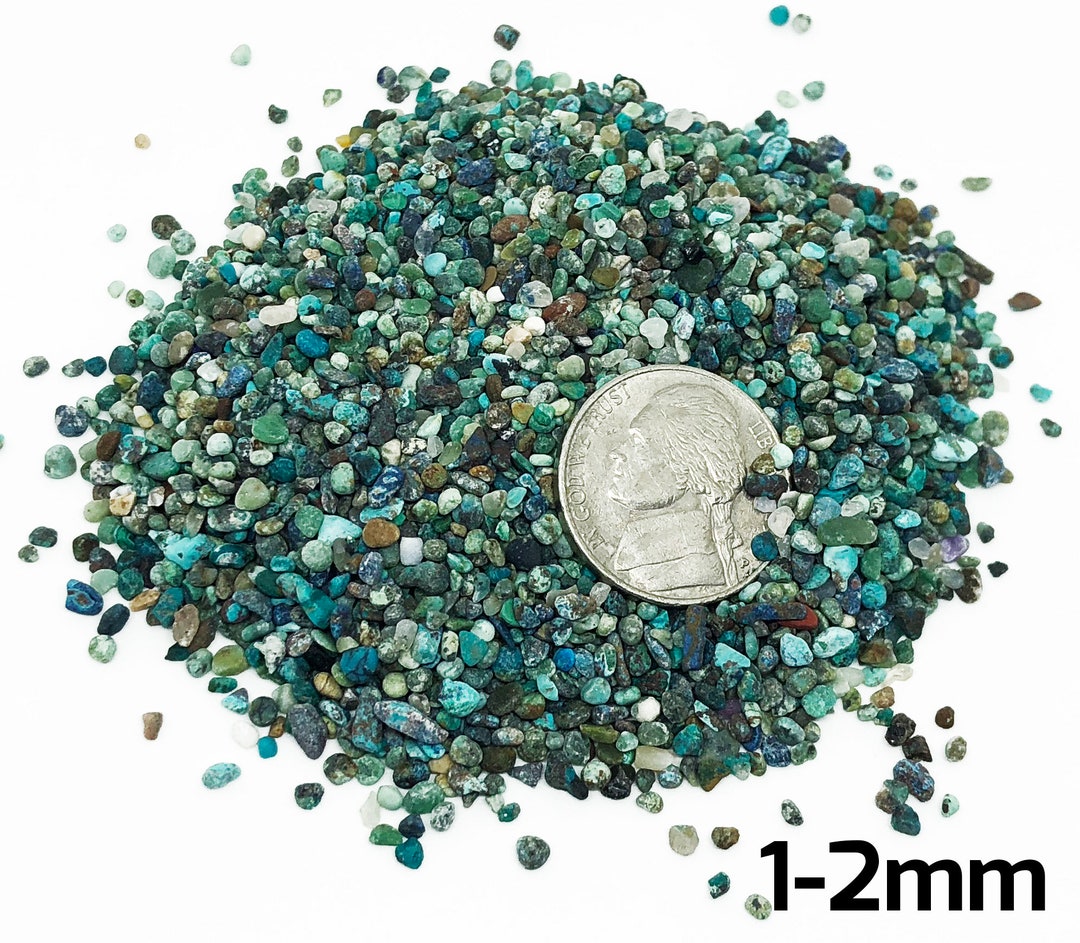 Crushed Phoenix Turquoise, All SIZES, Perfect for Orgone - Etsy