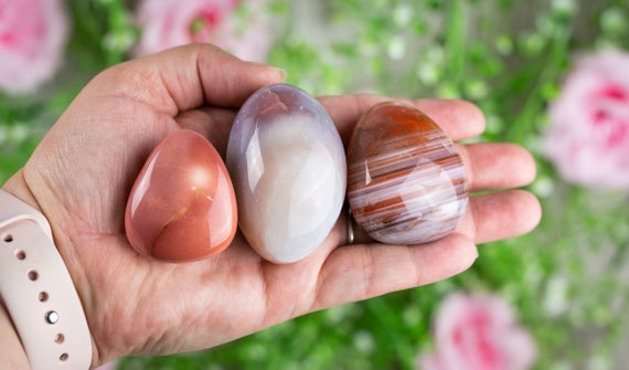 Agate Pocket Stone | Etsy