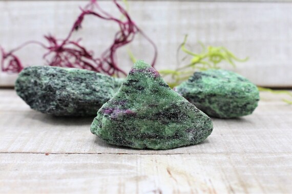 Raw Ruby Zoisite Rough Stone | Etsy