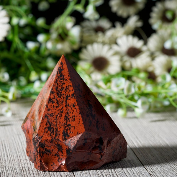 Red Obsidian - Etsy