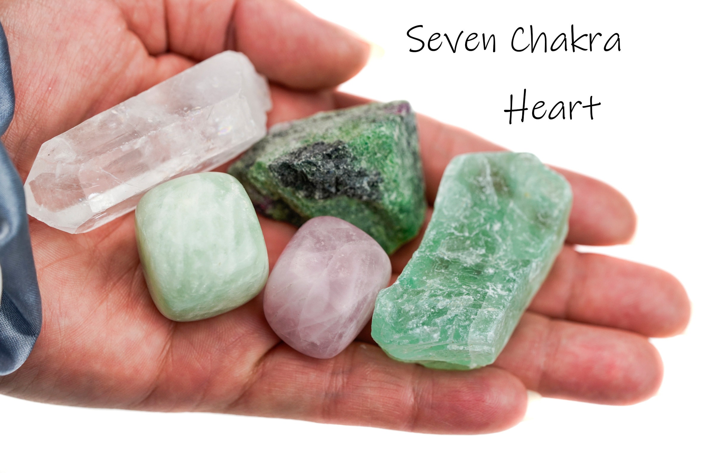 Heart Chakra Crystal Set - Etsy