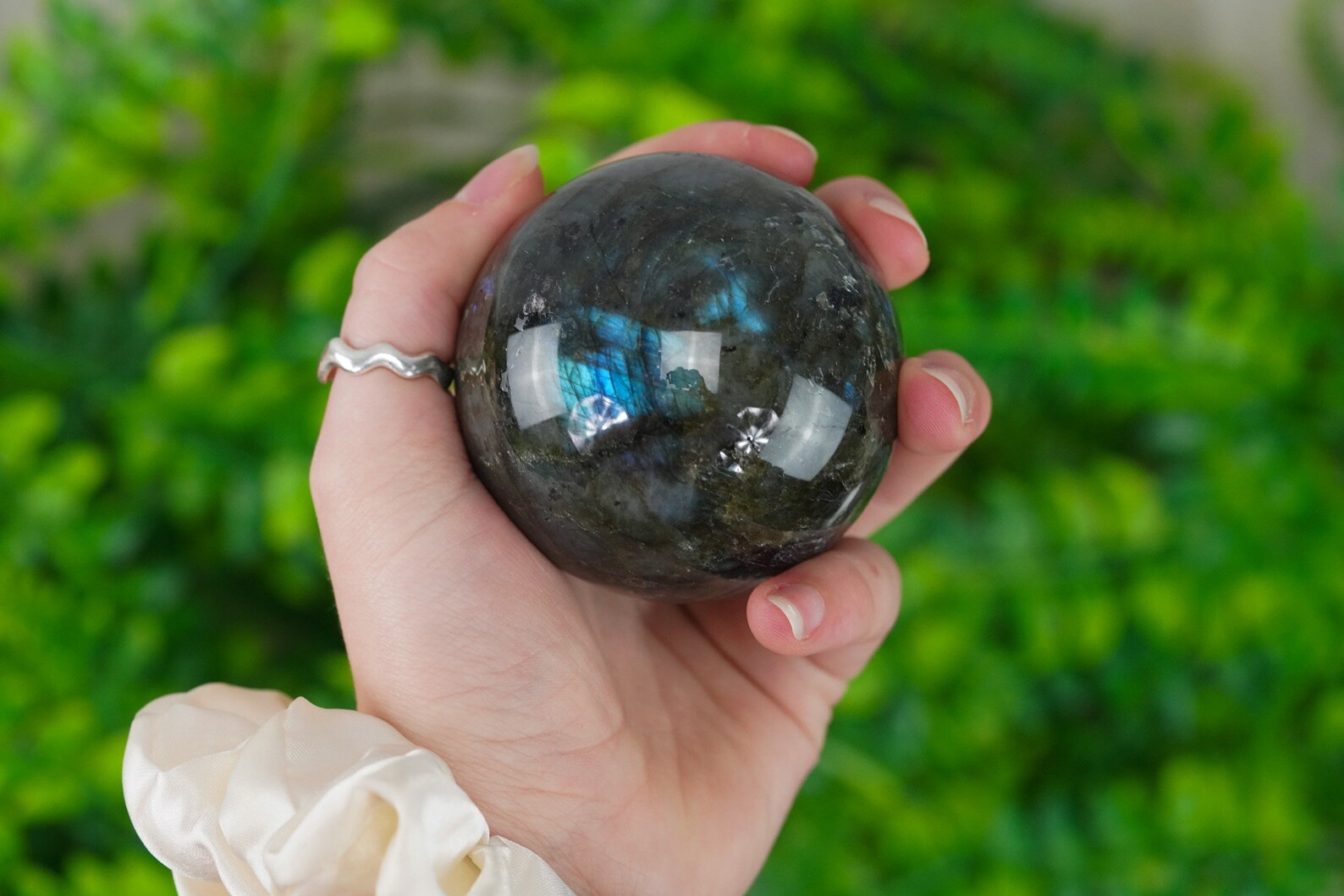 Labradorite Crystal Ball 60mm - Etsy