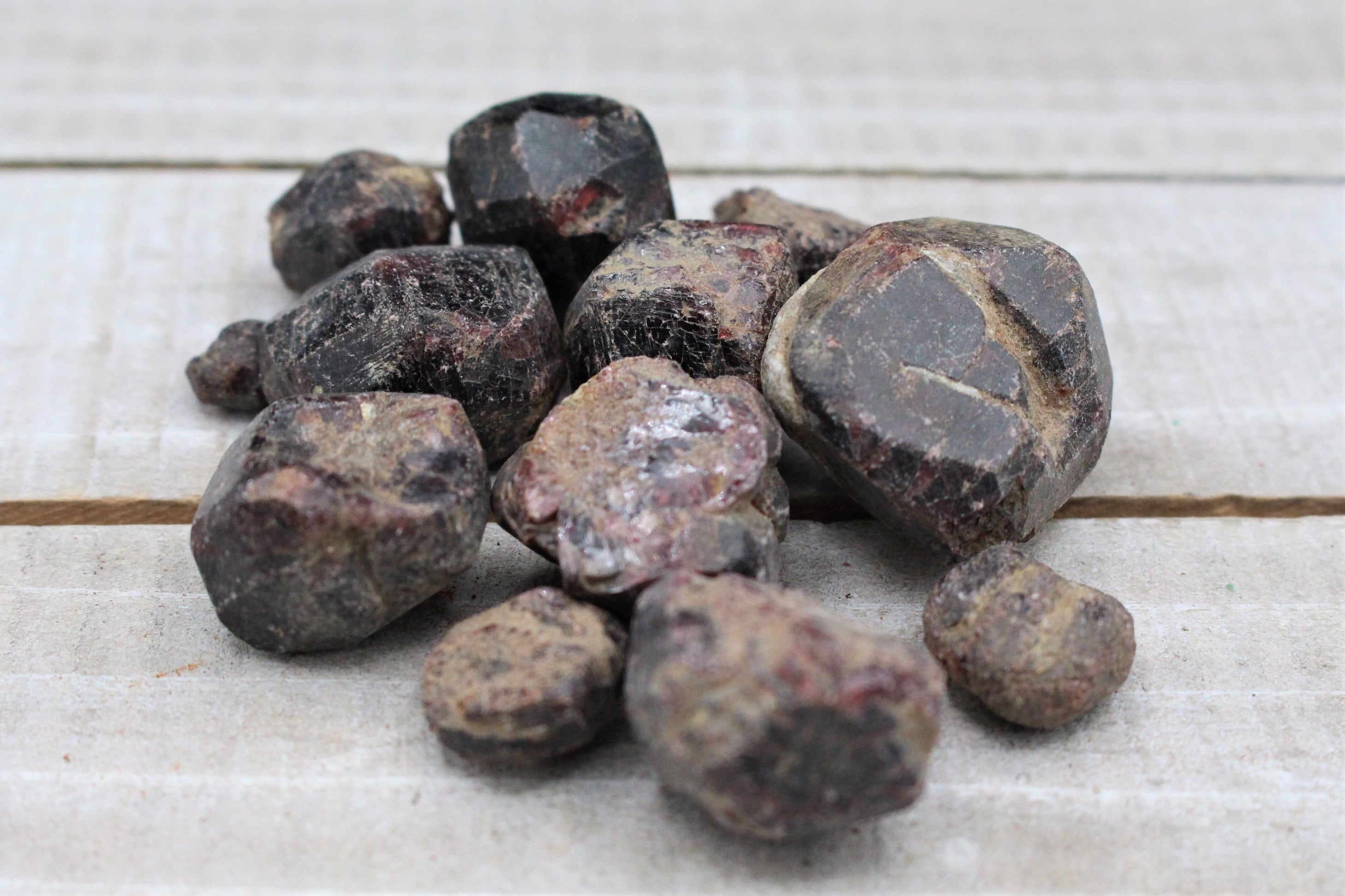 Raw Garnet Natural Rough Stones - Etsy