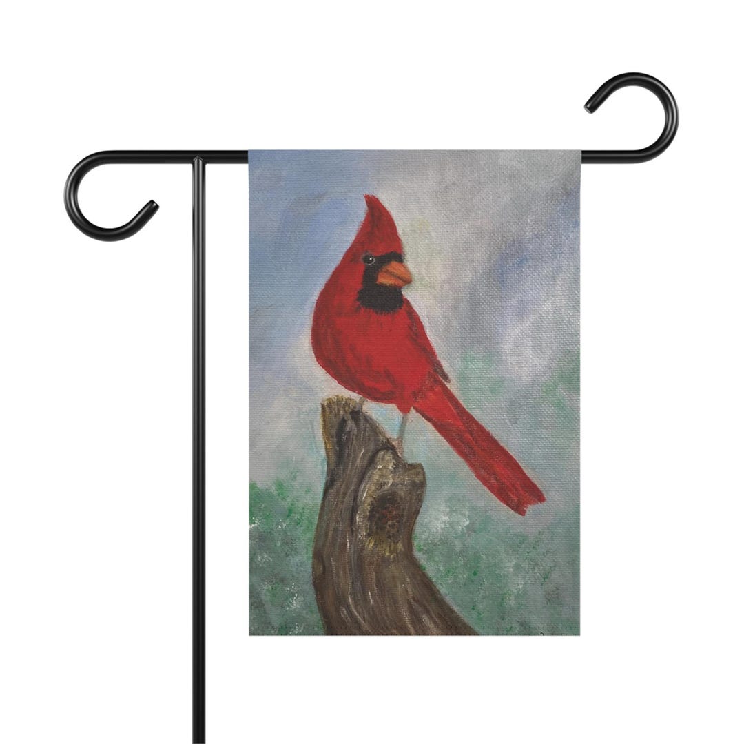House Banner - Red Cardinal Design - Etsy
