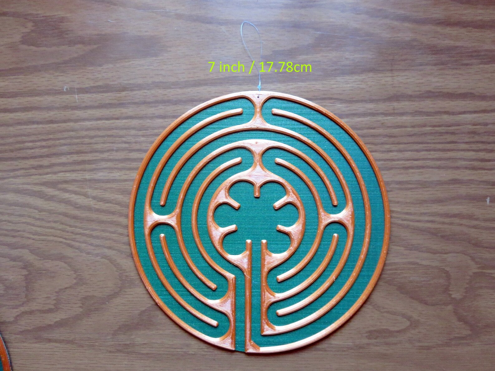 Finger Labyrinth / Maze Meditation Tool Finish Hanger - Etsy