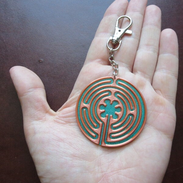 Labyrinth Stamp - Etsy