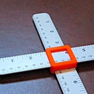 Double Ruler Adjustable T-square 2D XY for Selling Length/width, Inch ...