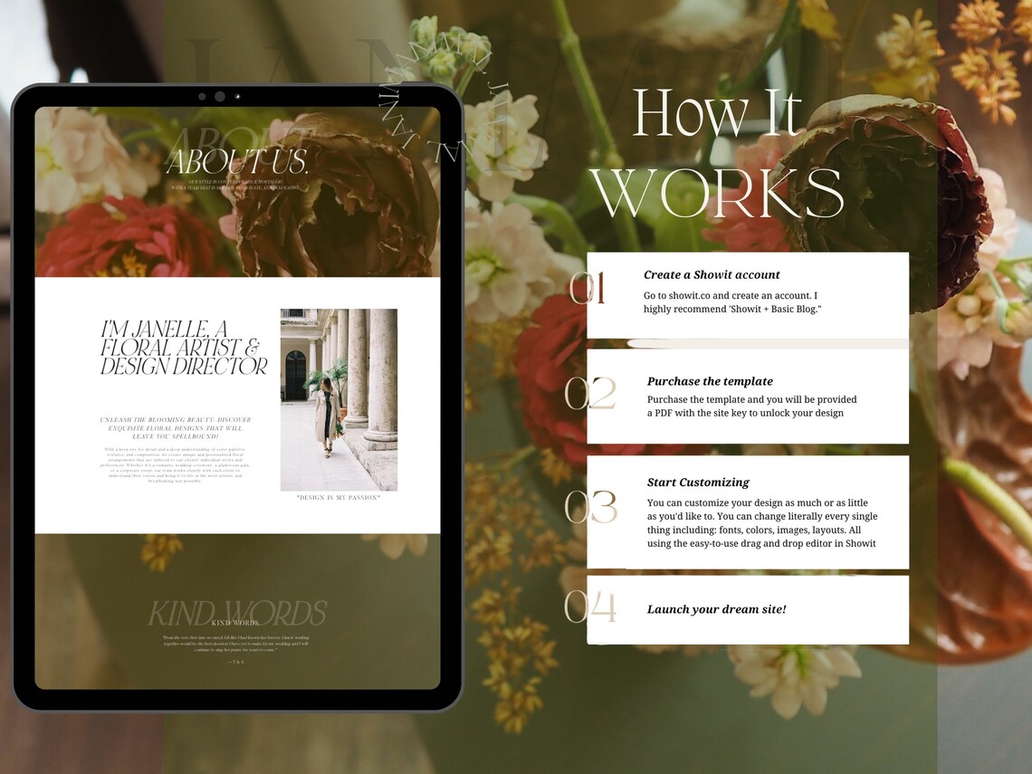 Nostalgia SHOWIT Template Website Design (business Site) - for ...