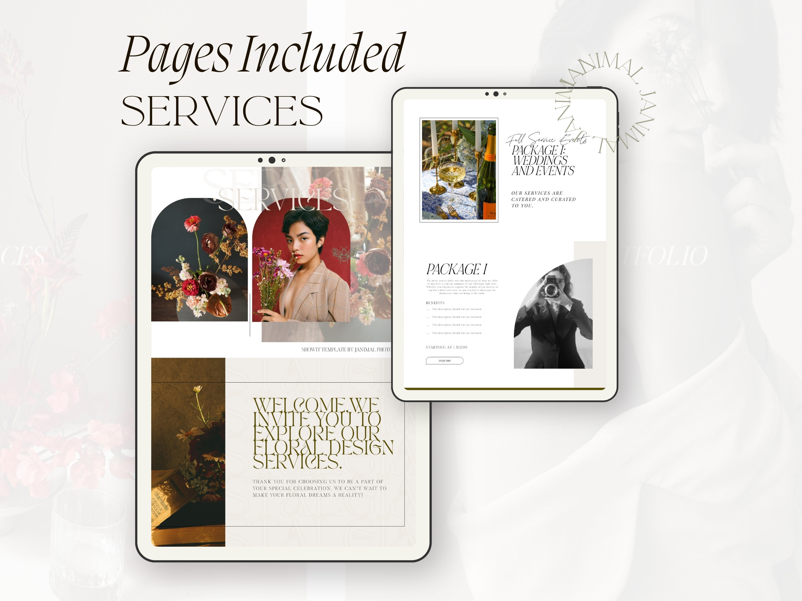Nostalgia SHOWIT Template Website Design (business Site) - for ...