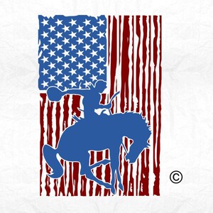 Cowboy Svg, Rodeo Svg, Western Svg, America Flag Svg, 4th of July Svg ...
