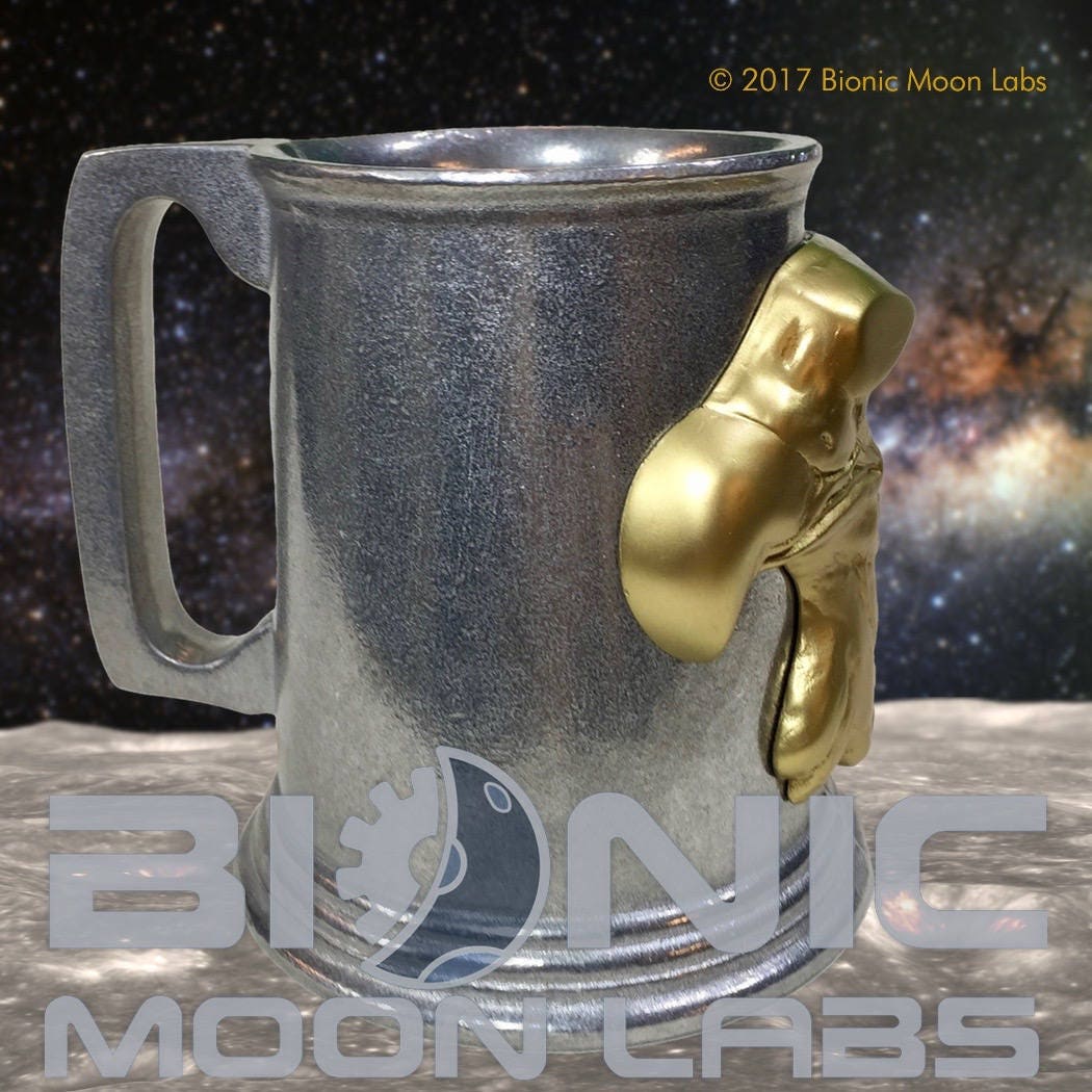 Galactic Eagle Head Mug Prop Replica - Etsy