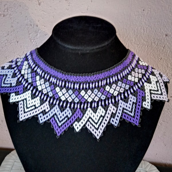 Beaded Collar - Etsy