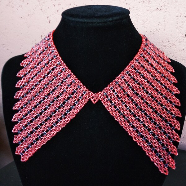 Beaded Collar - Etsy