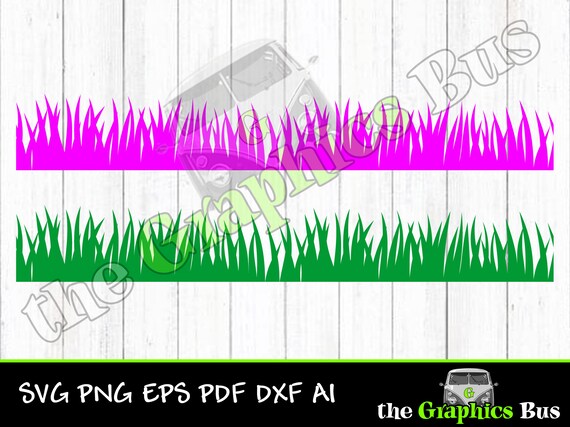 Grass Seamless Repeating Pattern 12 SVG PNG EPS Vector | Etsy