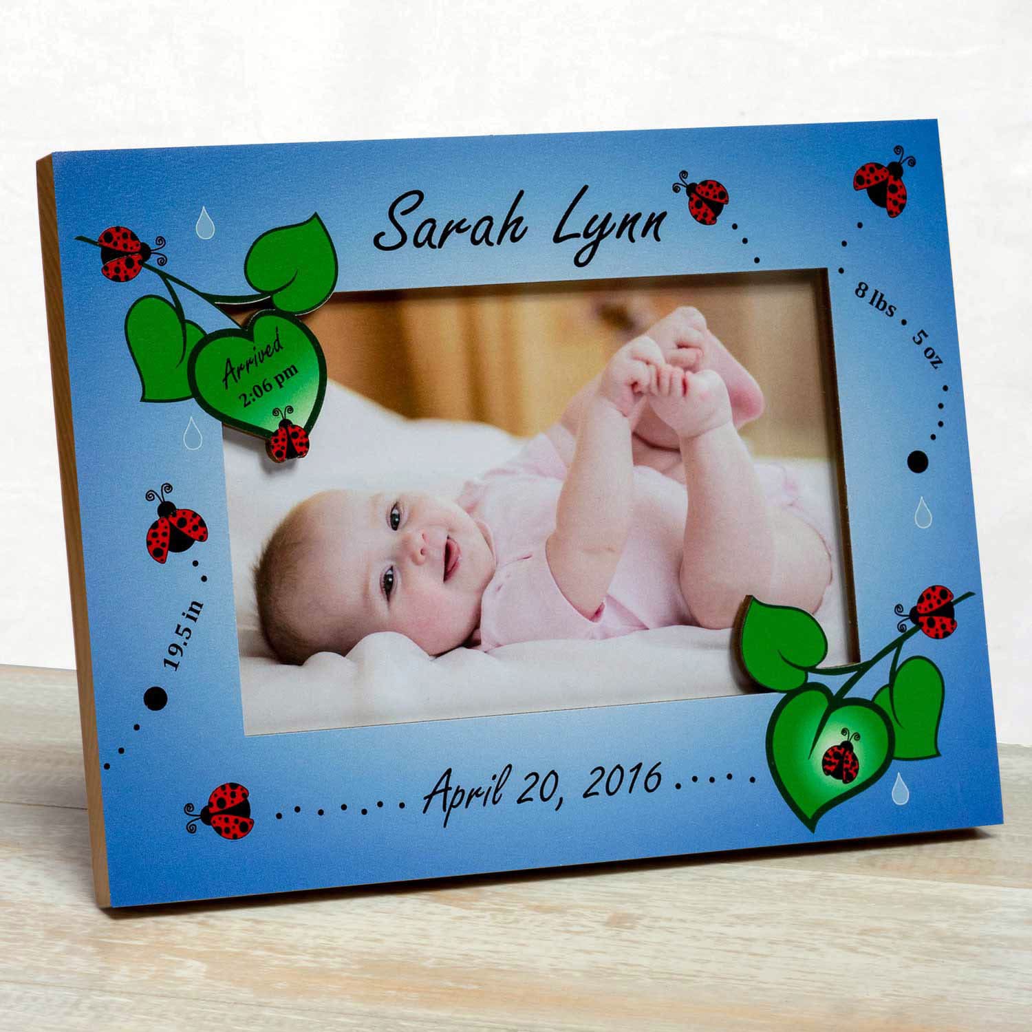 Personalized Baby Picture Frame Baby Girl Picture FrameBaby | Etsy